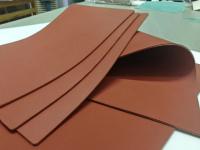 China 1.5-2.5mm Thick 55+/-5 Hardness Silicone Rubber Cushion Pads for Wood Industry Hot Pressing Machine MKCP-Wood-G1 for sale