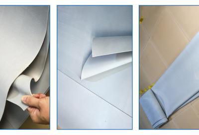 China High Tear Resistant Silicone Rubber Pad High Elastic & High Temperature Resistant Buffer Pad for Vacuum Suction Film Machine for sale