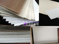 China White Silicon Rubber Cushion Pad 3mm Thick 200°C Heatproof for Plastic Card Lamination for sale