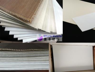 China White Silicon Rubber Cushion Pad 3mm Thick 200°C Heatproof for Plastic Card Lamination for sale