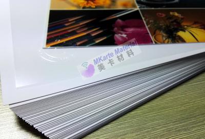 China Konica Digital Printing PVC Sheet MDP-KM-W for Card Production - 0.15-0.40mm Thickness, A4/A3 Sizes for sale