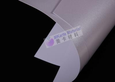 China Silver Inkjet Printable PVC Sheets 0.18mm-0.40mm Thickness for Epson Canon HP Printers for sale