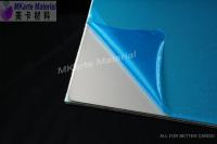 China A4 Size Slight Matte Finish Laminated Steel Plate 0.6mm/0.8mm Thickness for Card Lamination for sale
