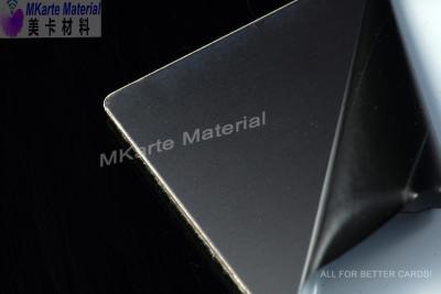 China 0.6mm & 0.8mm Ultra Glossy Stainless Steel Plates for PVC Card Lamination - Ra<0.03μm Surface Finish for sale