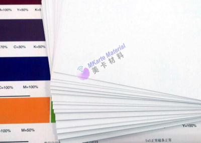 China Double-Sided Digital Printing PVC Sheets 0.18-0.40mm for Smart Card Production - A4/A3 Size Options for sale