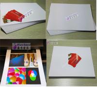 China Smart Card PVC Core Sheet 0.12-0.76mm Thickness for Offset and Silk-Screen Printing with 77±2 Vicat Temperature Rating for sale