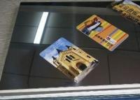 China Mirror Finish Stainless Steel Lamination Plates 0.6mm/0.8mm for Plastic Card Manufacturing with 800+ GU Glossiness for sale