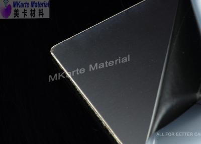 China Ultra Glossy Finish Card Laminating Steel Plates 0.6mm/0.8mm Thickness with 800+ GU Glossiness for Plastic Card Manufacturing for sale