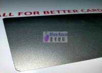 China Galvanized Steel Heavy Grained Laminated Aluminum Plates 0.8mm for Card Lamination for sale