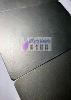 China Heavy Grained Finish Laminated Aluminum Plate 0.8mm A4 A3 for Plastic Card Laminating Roughness 3.0-6.0um for sale