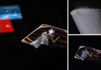 China High Adhesion PVC Uncoated Overlay Film for Card Lamination - 40-100 Micron Thickness, 72±2℃ Vicat Point for sale