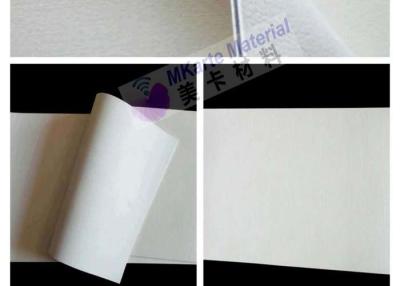 China 3mm White Laminated Woolen Felt Cushion Pad for RFID Card Lamination - 200°C Heat Resistance, 80 N/mm Tensile Strength for sale