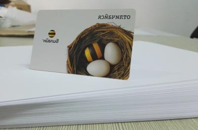 China Double-sided Digital Printable PVC Sheets 0.18-0.40mm for Plastic Card Production - A4/A3 Size for sale