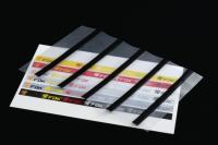 China Magnetic Stripe Coated Overlay for Plastic Card Lamination - A4 Size, 0.04-1.0mm Thickness, HICO/LOCO Stripe for sale