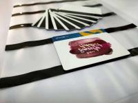 China Black Hi-Co Magnetic Stripe Film 0.04-0.10mm for PVC Card Lamination HICO 2750OE for sale