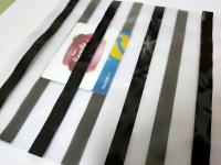 China HICO 2750OE Magnetic Stripe Coated PVC Overlay 0.04-0.1mm Thickness for Card Production for sale