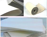 China 3mm Woolen Felt Lamination Cushion Pad with 200°C Heat Resistance for PVC Card Press Laminator for sale