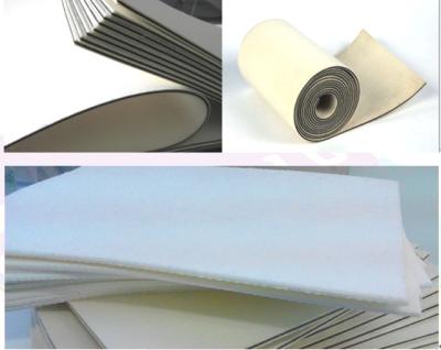 China 3mm Woolen Felt Lamination Cushion Pad with 200°C Heat Resistance for PVC Card Press Laminator for sale