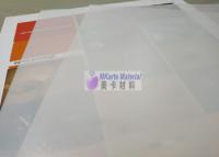 China Transparent Uncoated PC Overlay Sheet 40-100μm for ID Cards and Passports with 147°C Vicat Temperature for sale