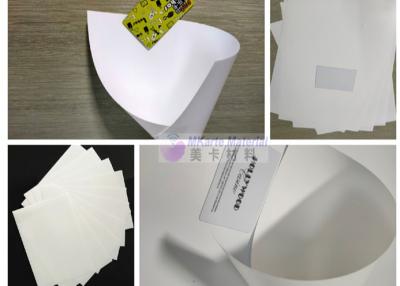 China White Polycarbonate PC Plastic Card Core Sheet 0.10-0.80mm Thickness for ID Cards and Security Documents for sale