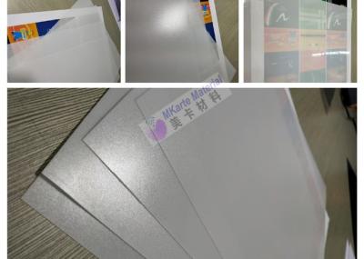 China Transparent Polycarbonate PC Plastic Core Sheet 0.05-1.0mm Thickness for ID Card Production for sale