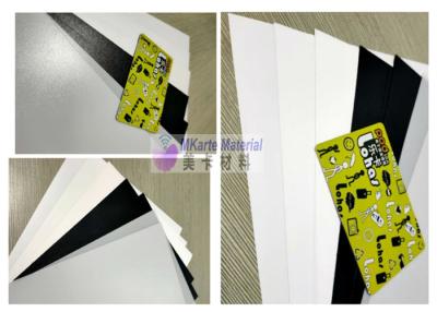 China Polycarbonate PC Plastic Core Sheets 0.10-0.80mm Thickness for ID Cards and Security Documents for sale