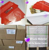 China HP Indigo Single Sided Digital Printing PVC Sheet 0.15-0.40mm for Smart Card Manufacturing with Superior Aging Resistance for sale