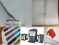 China Fuji-Xerox Digital Printing PVC Card Material 0.15-0.40mm for IC Cards Production for sale