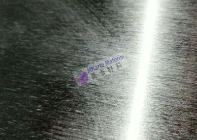 China Laminated Steel Plate for PVC ID Card Material - 1.0mm Thickness with Fine/Rough Silk Surface Pattern for INLAY Sheet Lamination for sale