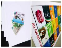 China White Offset Printing PVC Core Sheet 0.10-0.85mm Smooth Uniform Surface for Smart Card Production for sale