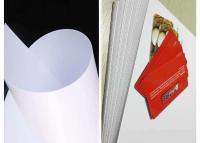 China Silk Screen Printable PVC Card Core Sheet 0.10-0.85mm Thickness for Smart Card Manufacturing for sale