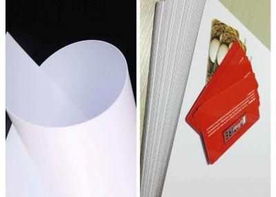China Silk Screen Printable PVC Card Core Sheet 0.10-0.85mm Thickness for Smart Card Manufacturing for sale