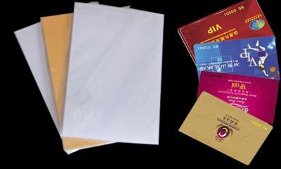 China Dragon PVC Non-Lamination Sheet 200x300mm for Instant Card Production - 0.76mm to 0.96mm Thickness Options for sale
