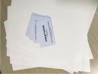China White PETG Card Core Sheet 0.76mm for Smart Card Body Production for sale