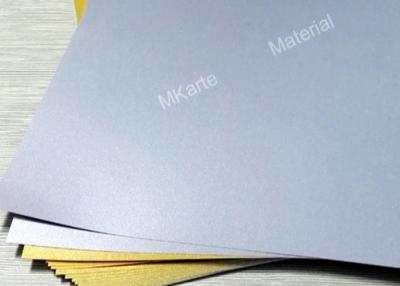 China Silver Inkjet Printable PVC Sheets 0.15-0.40mm Thickness for A4 A3 Printing with Excellent Ink Adhesion for sale