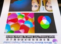 China Dual Side Digital Printable PVC Sheets 0.18-0.40mm Thickness for HP Indigo and Konica Minolta Printers for sale