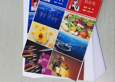 China Double Side Card Sealed 0.40mm PVC Printable Sheets for Inkjet Printers A4 for sale