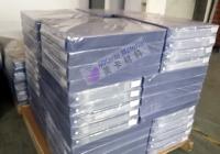 China Glue Coating Inkjet Printed 40 MPa Card Pvc Overlay Sheet for sale