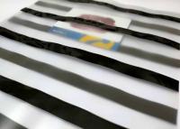 China PVC Magnetic Stripe Card Overlay 1.0mm with HICO 2750OE LOCO 360OE Options for Bank Card Production for sale