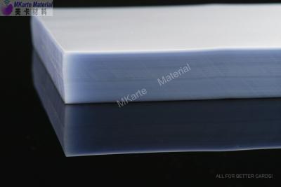 China Aging Resistance PVC Overlay Film 0.10mm for Smart Cards - High Adhesion Material with 200+ Hours Durability for sale