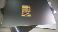 China 0.6mm 0.8mm Ultra Glossy PVC Card Lamination Steel Plate for Card Laminator for sale