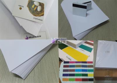 China Fuji Xerox Digital Printing A4 A3 0.40mm PVC Card Material for sale