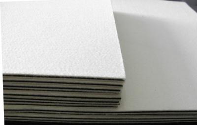 China 3mm Black Woolen Laminated Pad for PVC Card Press Laminator - 200°C Heat Resistant, 80 N/mm Tensile Strength for sale