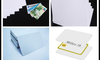 China Konica Digital Printing PVC Sheet 0.15mm A4 200 Sheets for Smart Card Production for sale