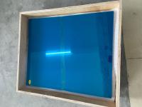 China Ultra Glossy 0.6mm Stainless Steel PVC Card Lamination Plates A4 Size for sale