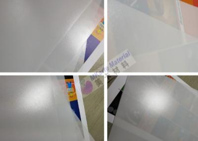 China Offset Printing Transparent PC Plastic Sheet 0.1mm for Card Lamination for sale