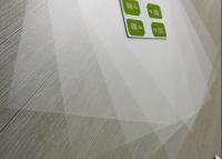 China Semi-Transparent 0.085mm PC Uncoated Overlay Films for Laser Engraving - 210×297mm Smart Card Production Material for sale