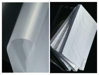 China Laser Engraving A4 Polycarbonate Uncoated Overlay PC Films 0.04-0.085mm Thickness for Smart Card Production for sale