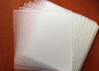 China 0.10mm PETG Anti-Static Plastic Sheet for ID Card Production - 0.10-0.76mm Thickness, 78-80°C Vicat Point for sale