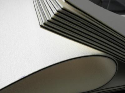 China 80 N/mm 3mm Woolen Felt Cushion Laminated Pad for PVC Card Production - Heat Resistant to 200°C for sale